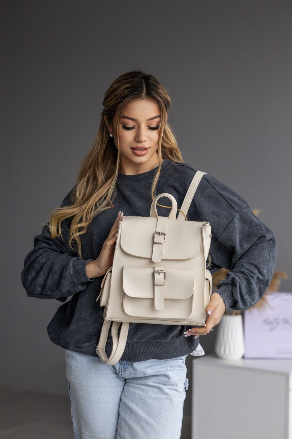 Рюкзак з екошкіри / SK011 - Katy Soho