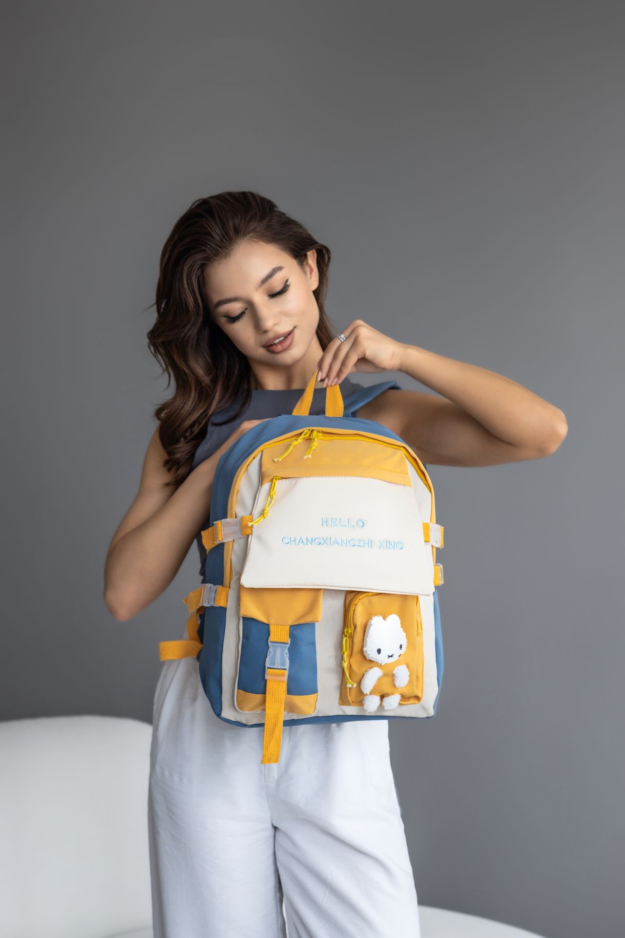 Рюкзак тканинний / A077 - Katy Soho