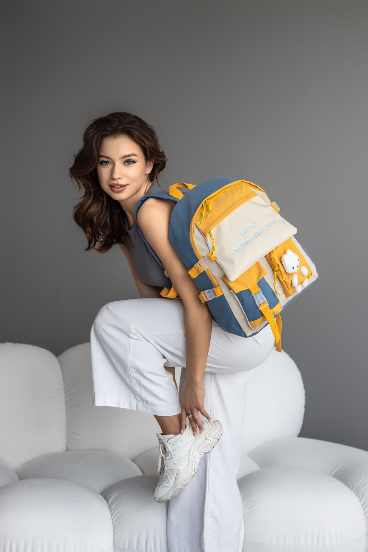 Рюкзак тканинний / A077 - Katy Soho