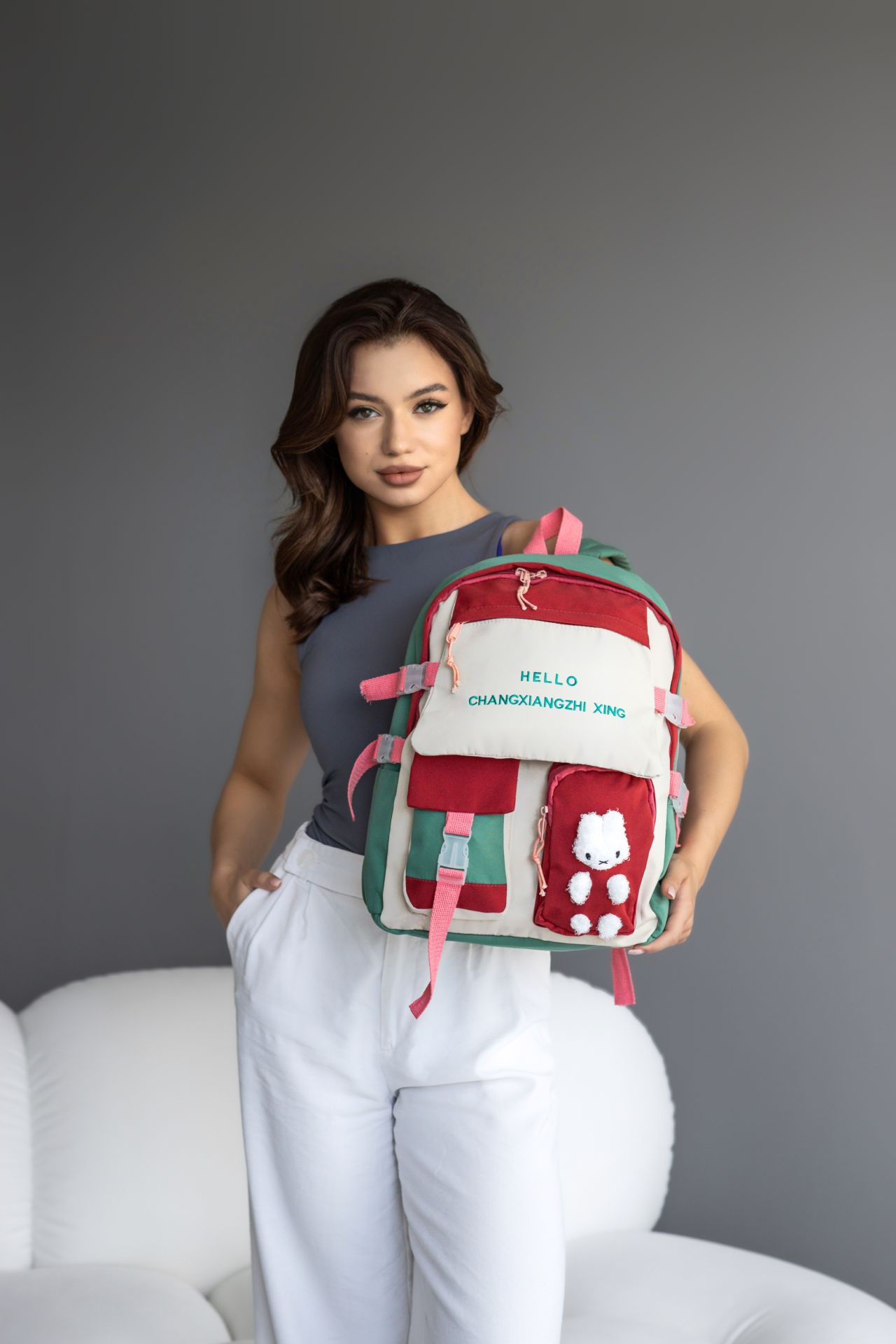 Рюкзак тканинний / A077 - Katy Soho