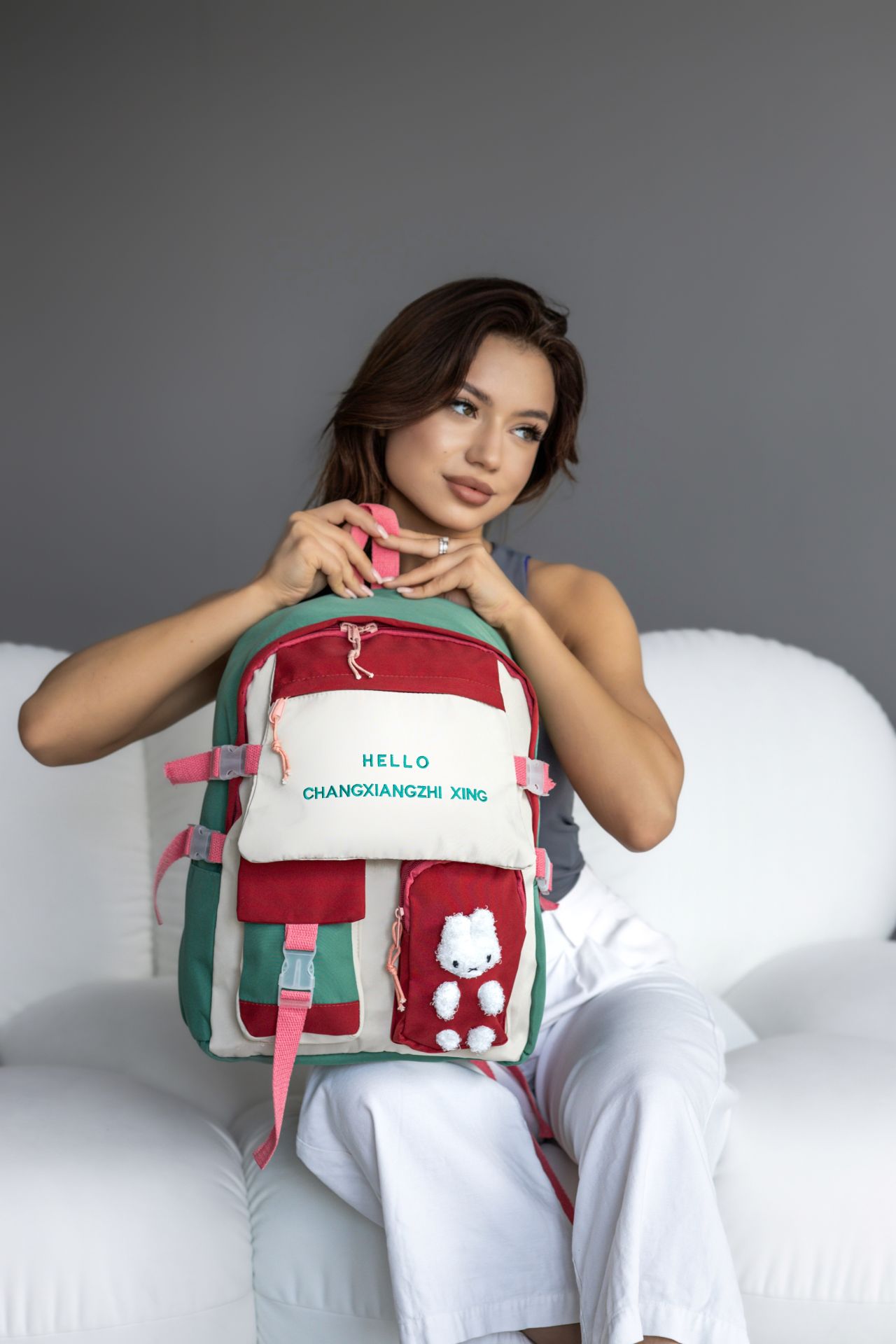 Рюкзак тканинний / A077 - Katy Soho